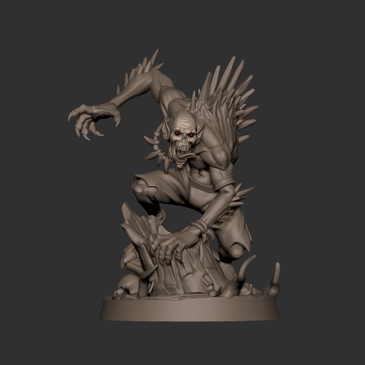 3D Printable Vampire Ghoul by Bite the Bullet